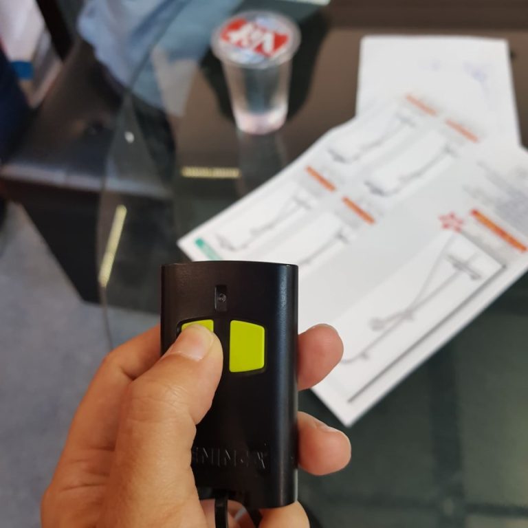 Beninca Remote Control, Remote Mesin Otomatis